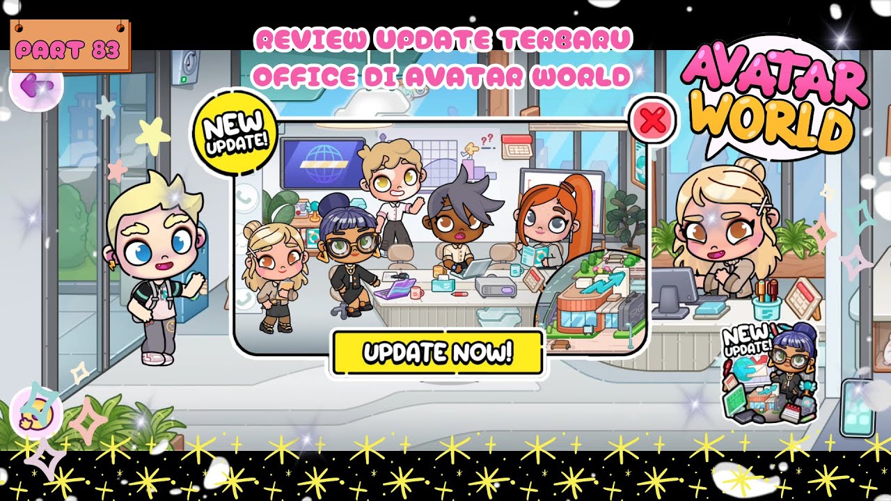 NEW UPDATE!!!! REVIEW OFFICE ATAU KANTOR DI AVATAR WORLD | PART 83 ...