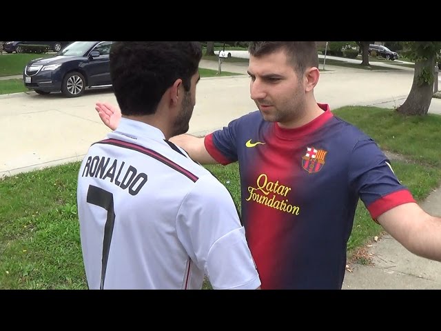 Cr7 Vs Messi Fight