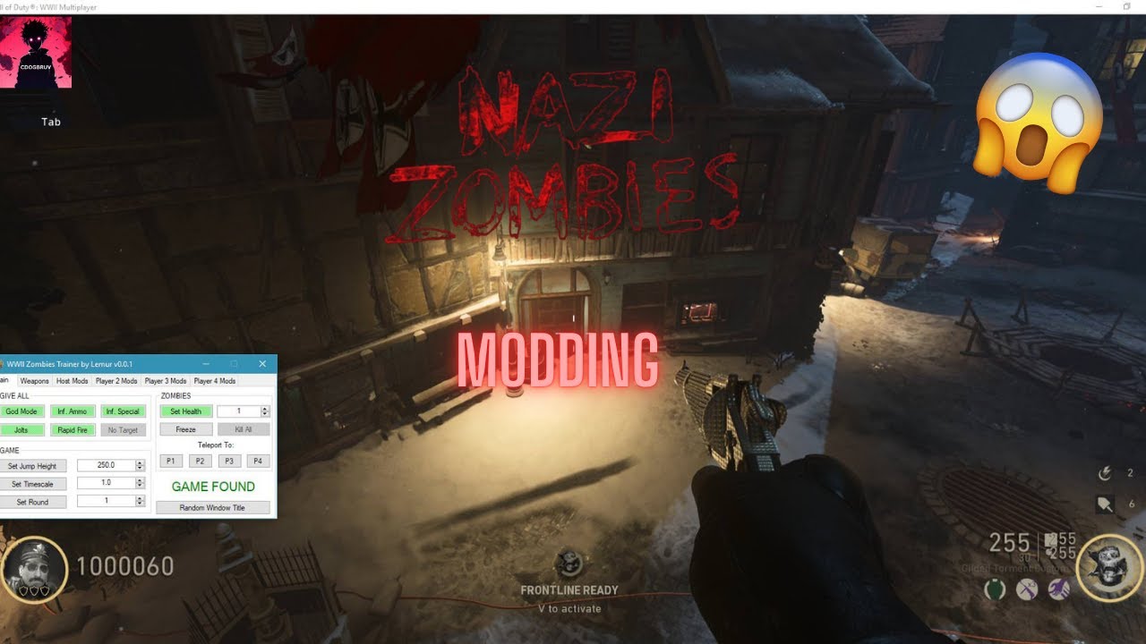 CoD WW2 Zombies Trainer Showcase - YouTube