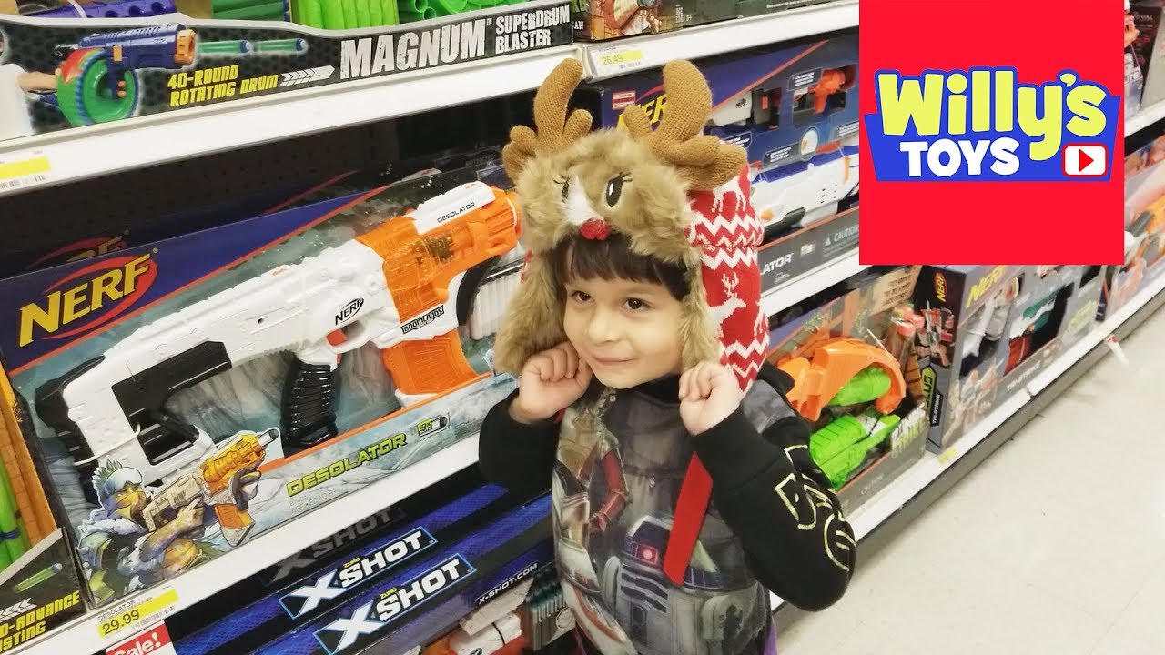 Cute Kid Shopping at Target Toy Isle for Thomas Train Star Wars and ...