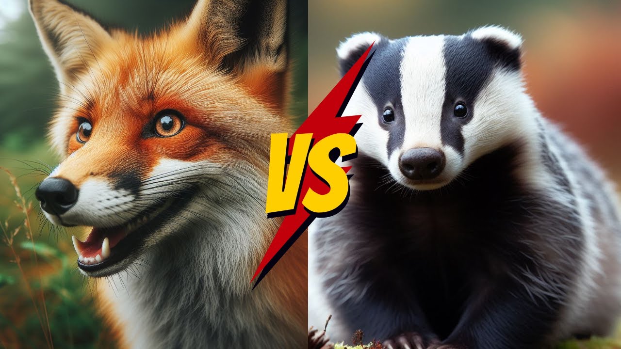 Fox vs Badger: The Underground Duel - YouTube
