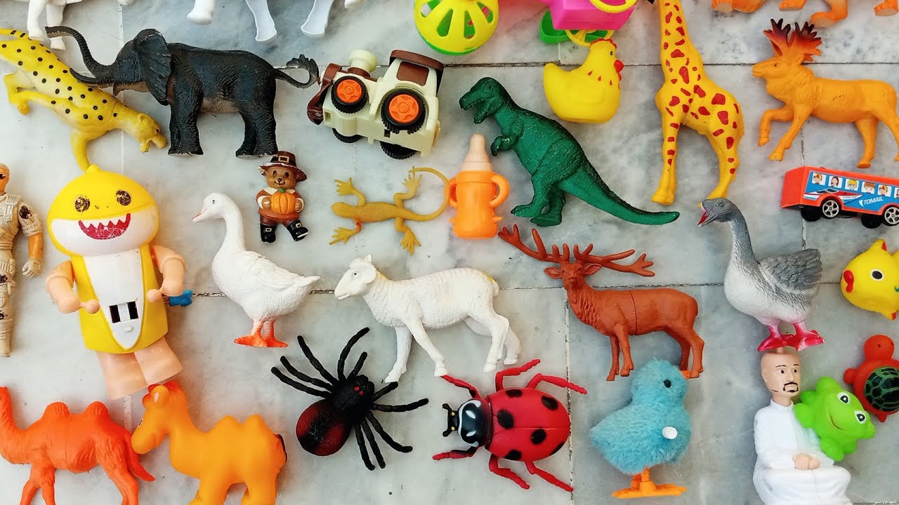 Miniature Plastic Animals Toys Unboxing | Order Flipkart | Satisfying ...