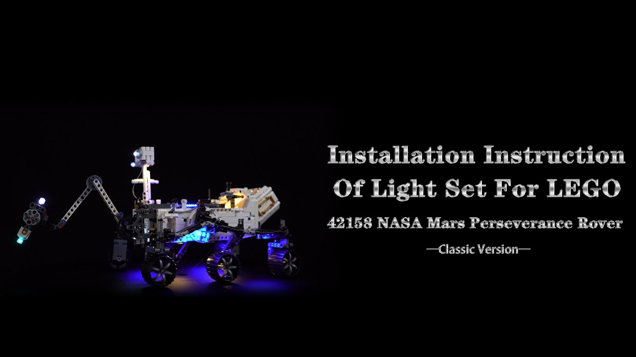 Installation Instruction Of Light Set For LEGO 42158 NASA Mars ...