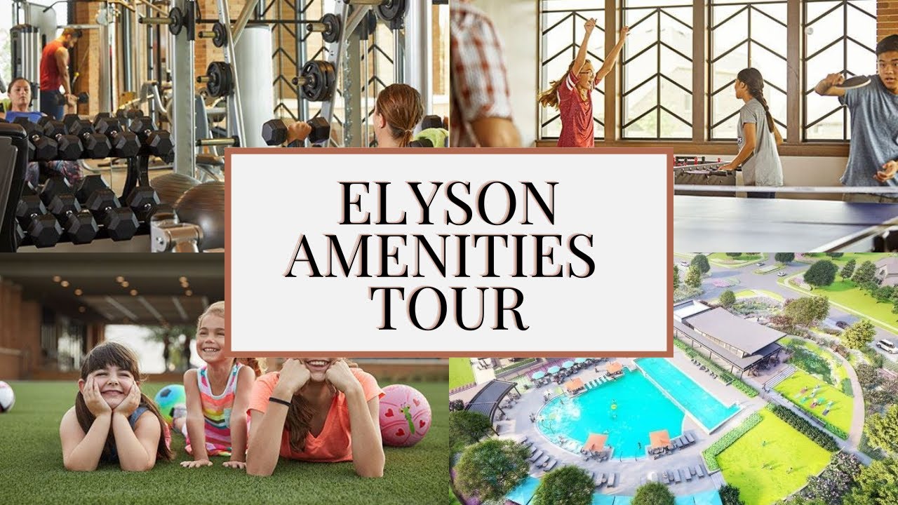 Driving Around Elyson and Showing Amenities (Katy Texas Neighborhood ...