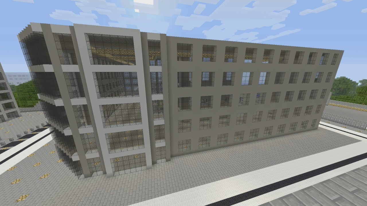 MINECRAFT - BUILDING A COLLEGE/SCHOOL - YouTube