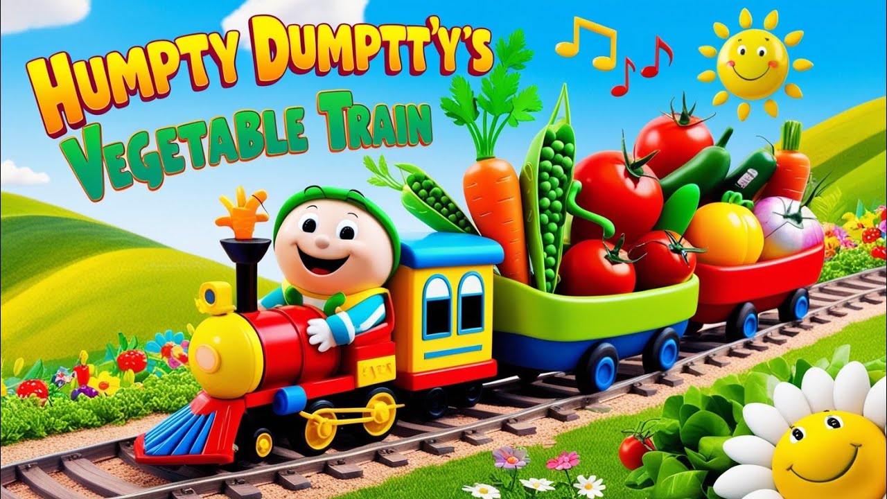 "Choo Choo Vegetables Train: Sing Along with Fun Nursery Rhymes for ...