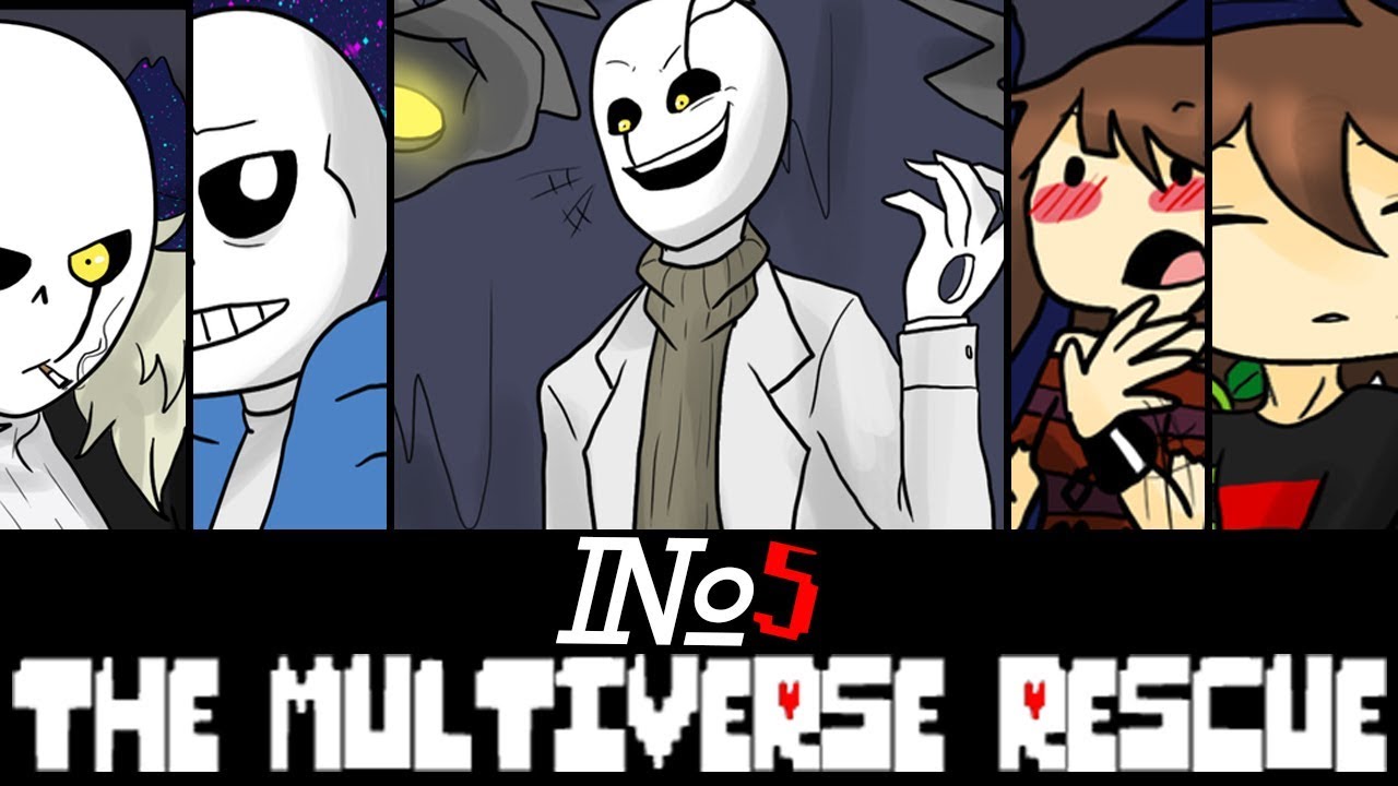 Comics The Multiverse Rescue | Undertale Глава 3 часть 5 (Озвученный ...