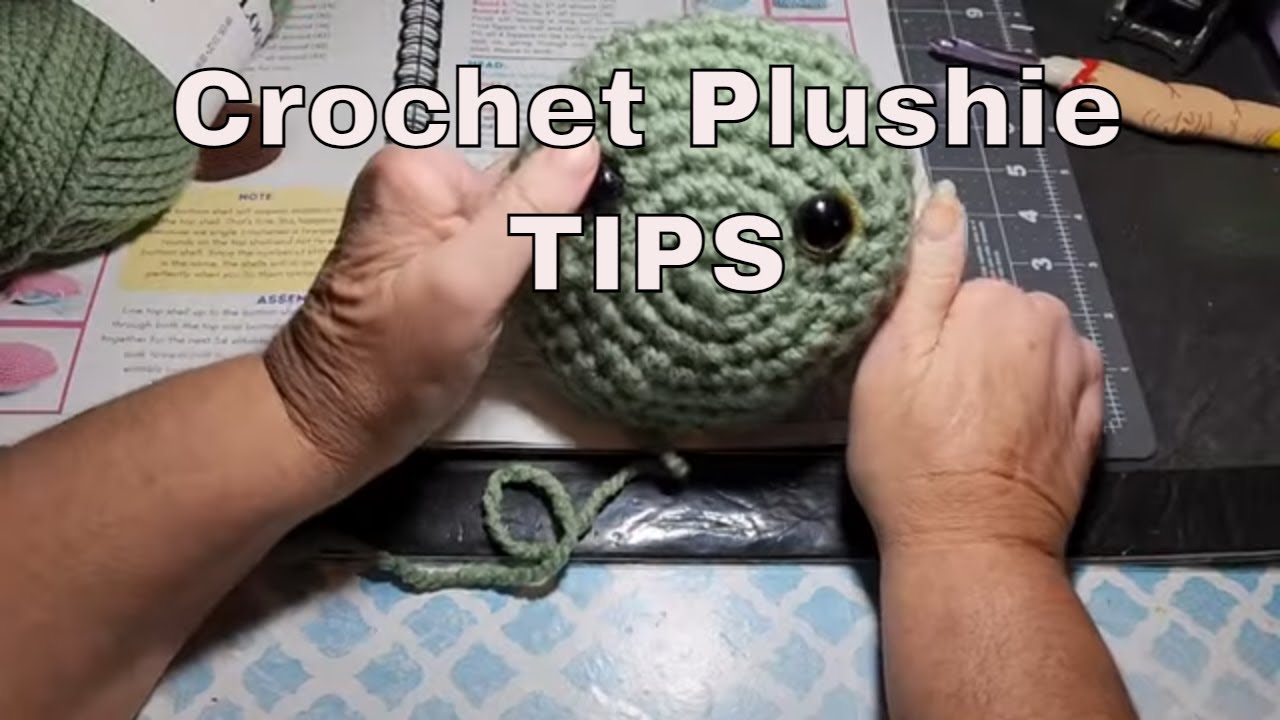 Stuffing Crochet Amigurumi Turtle Head * Sassy - YouTube
