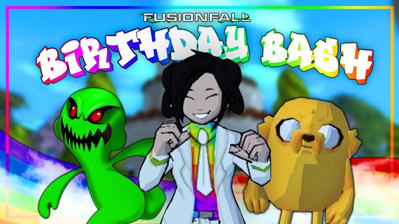 NEW CHARACTERS AND ITEMS - BIRTHDAY BASH! | FUSIONFALL RETROBUTION ...