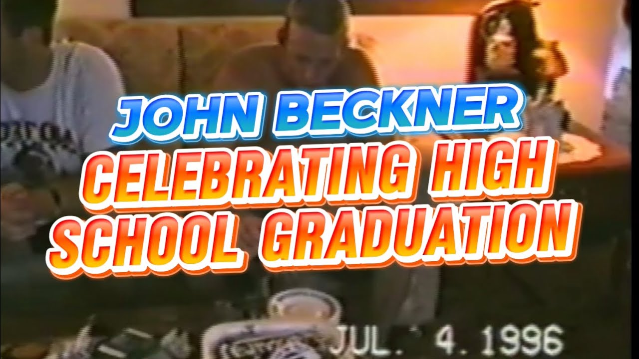 John Beckner Celebrating High School Graduation - YouTube