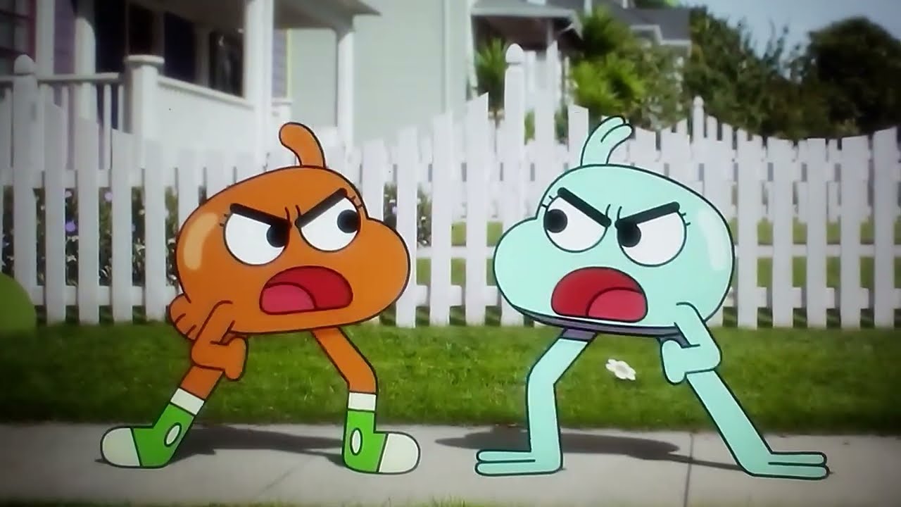 Darwin and Ribbit slap each other in the face like...almost 3 minutes ...
