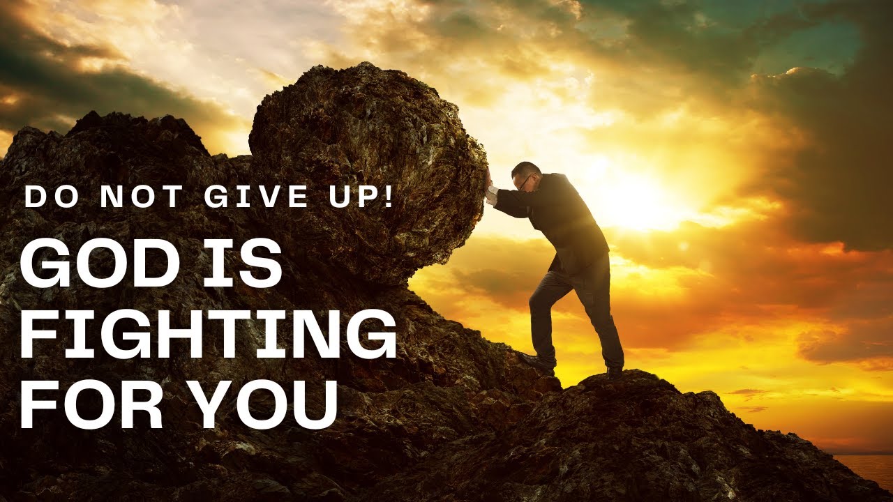 Let God Fight Your Battles. A prayer for encouragement. - YouTube