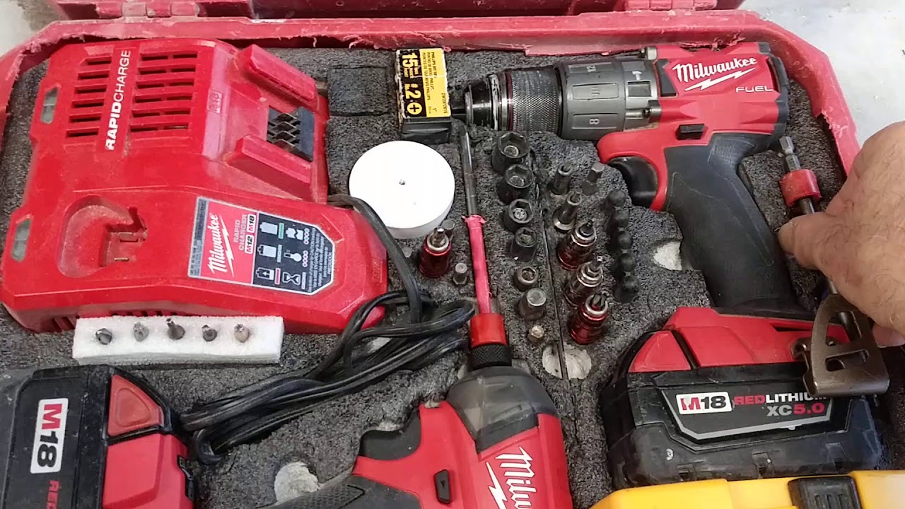 Drill case organization - YouTube