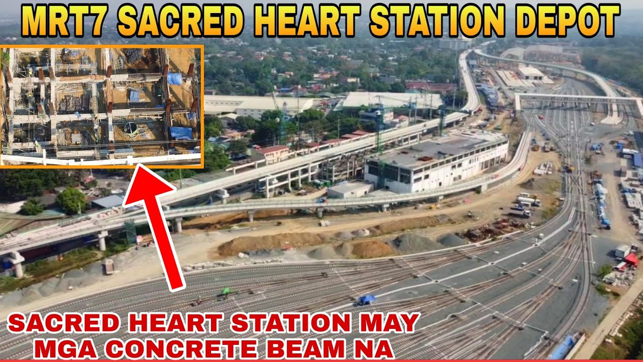 SACRED HEART STATION MAY MGA CONCRETE BEAM NA/MRT7 SACRED HEART STATION ...