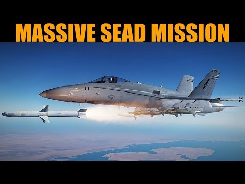 Tebro Campaign: DAY 6 Spectacular SEAD Mission | DCS WORLD - YouTube