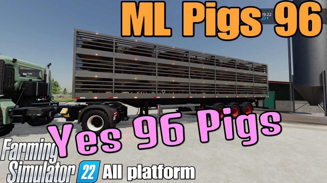 ML Pigs 96 / FS22 mod for all platforms - YouTube