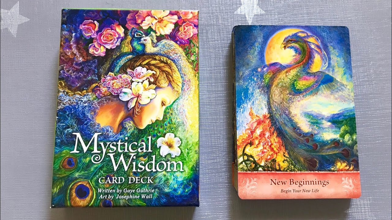 Mystical Wisdom Oracle Card Deck 💫☕️ - YouTube