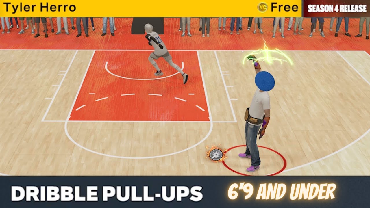 NEW SEASON 4 TYLER HERRO DRIBBLE PULL UP NBA 2K23! - YouTube