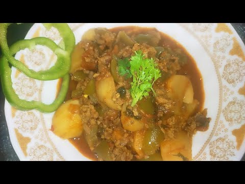 qima shimla mirch recipe # food chennal #Rangeen recipes# - YouTube