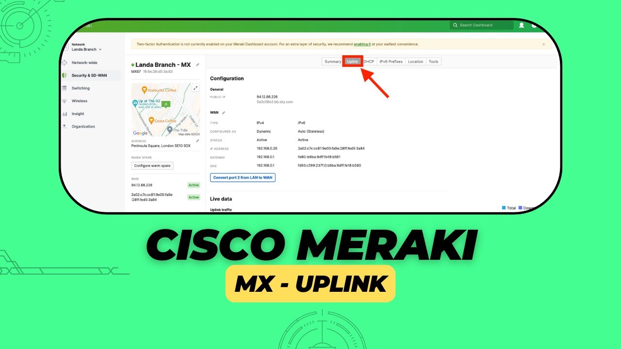 CIsco Meraki - MX - Uplink - YouTube