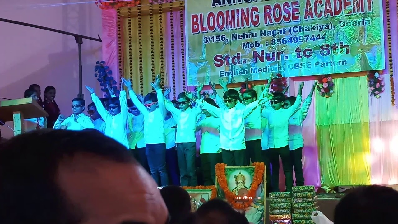 Dance by boys of blooming rose academy deoria - YouTube
