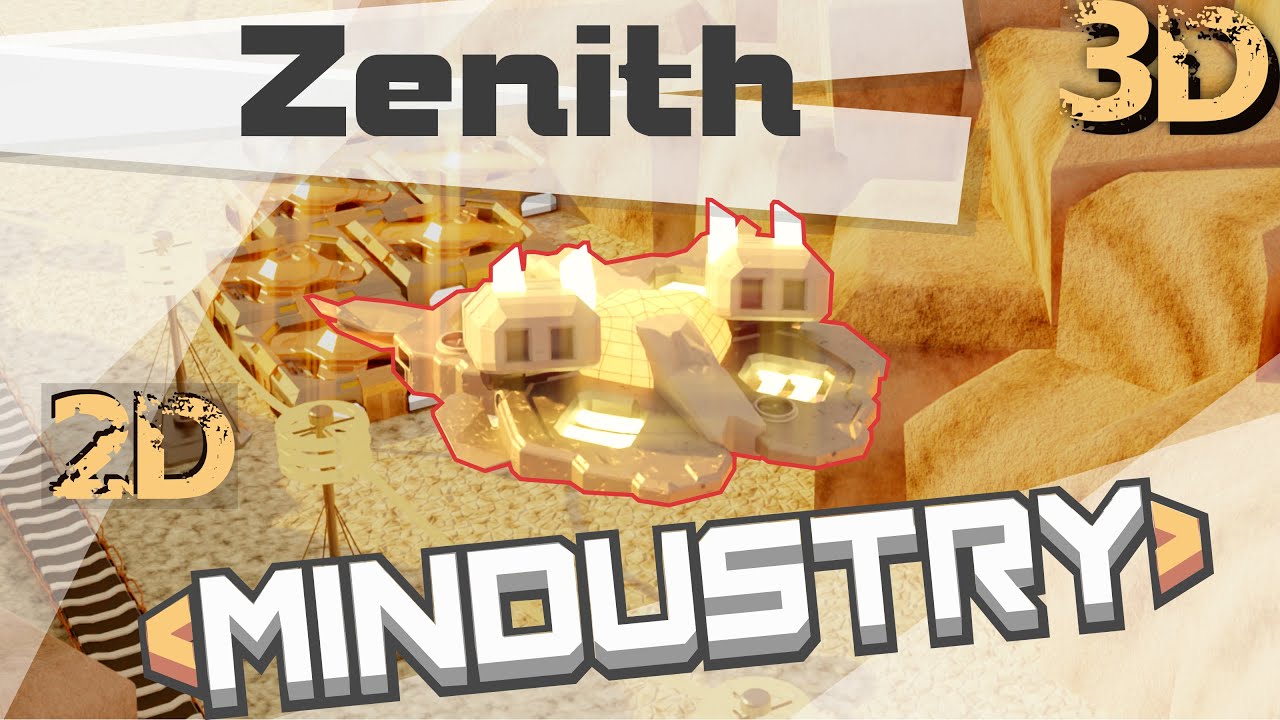 Mindustry 3D modeling Timelapse using Blender || Zenith - YouTube