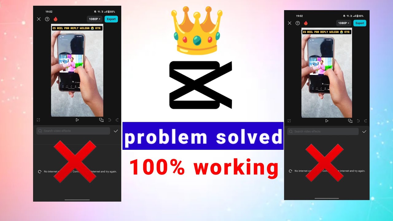Too many people using this feature capcut problem | Capcut No Internet ...
