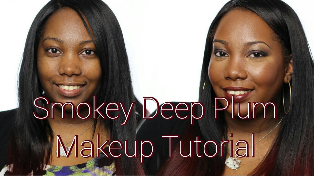Smokey Deep Plum Makeup Tutorial | Fall/Autumn Makeup - YouTube