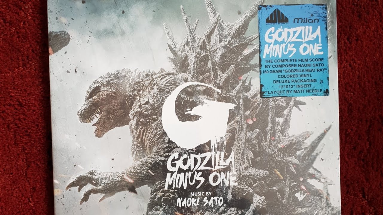 a short Review of Godzilla minus one soundtrack from waxwork Records in ...