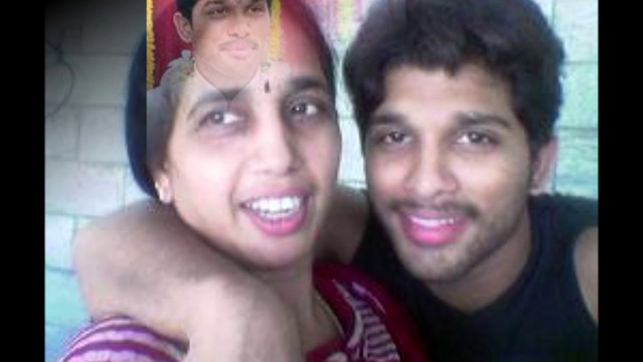 Allu Arjun with his mom Nirmala | Actor Allu Arjun with his mother ...