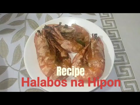 Buttered Shrimp or Halabos na Hipon Recipe - YouTube