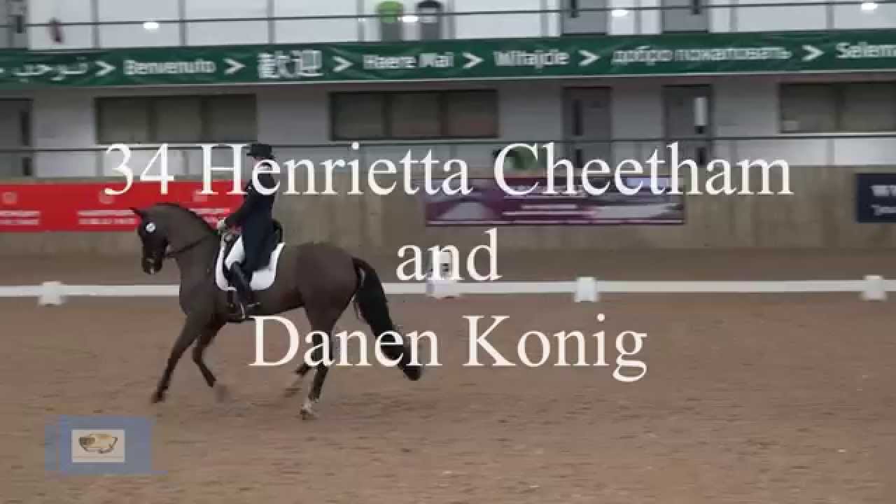 Hartpury FEI Grand Prix: Henrietta Cheetham and Danen Konig - YouTube