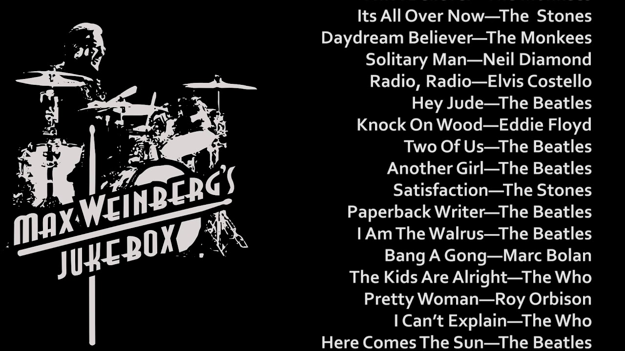 Max Weinberg's Jukebox Song List - YouTube