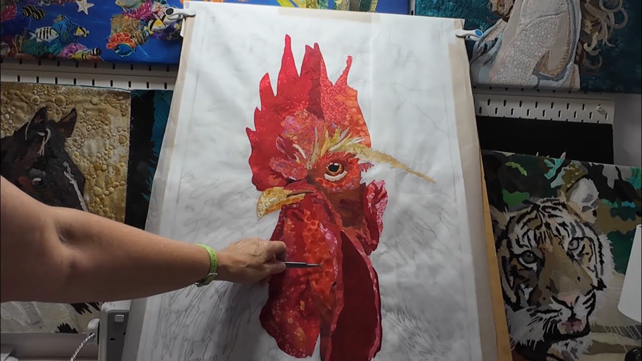 Fabric Collage : How Fabric Choice Changes Your Collage | Fabric ...