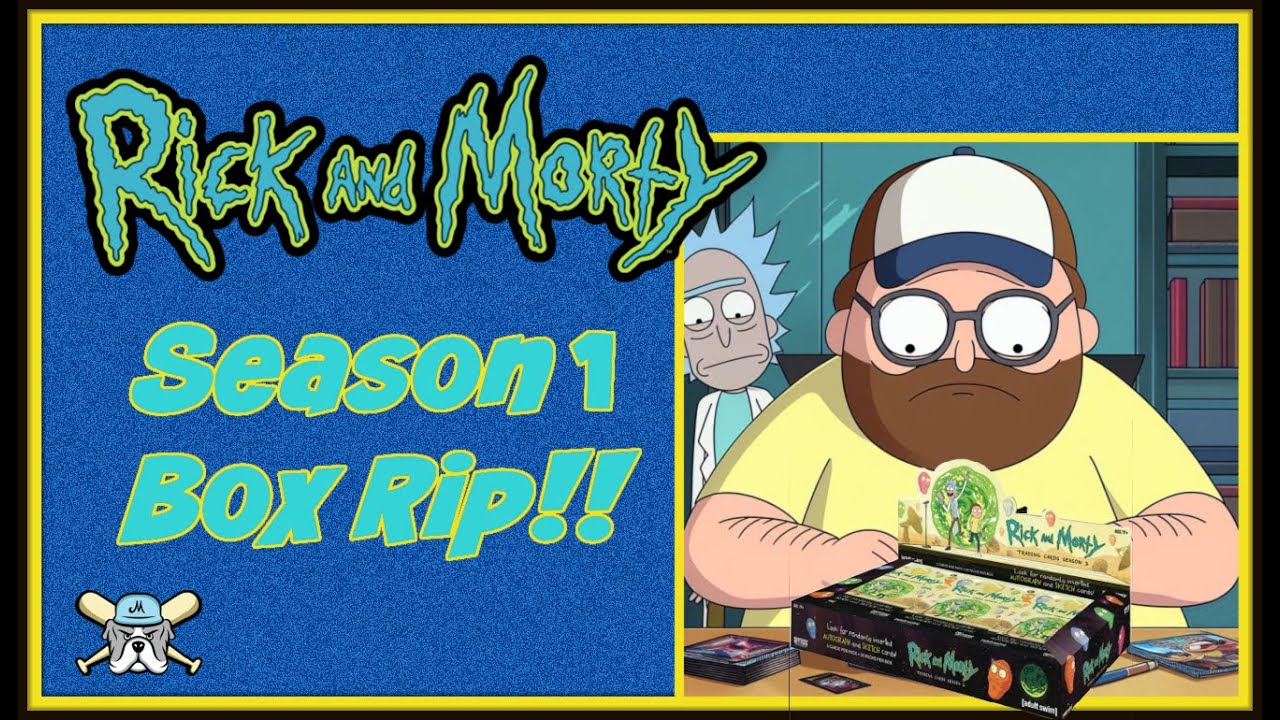 2018 Cryptozoic Rick And Morty Season 1 Box Rip! - YouTube