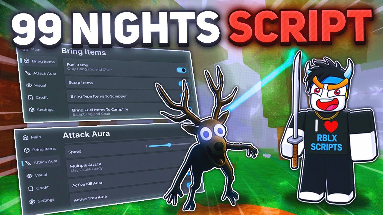 99 Nights In The Forest Script Free Download 2026 - itch.io