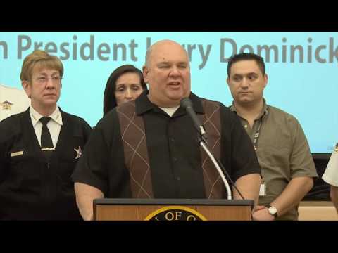 Cicero Town President Larry Dominick Announces Charges in Cicero House ...