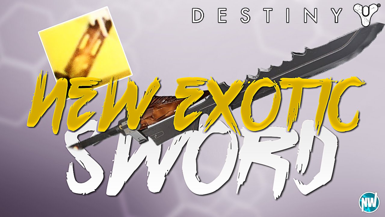 Destiny Young Wolf’s Howl - NEW Rise of Iron Exotic Sword ? - YouTube