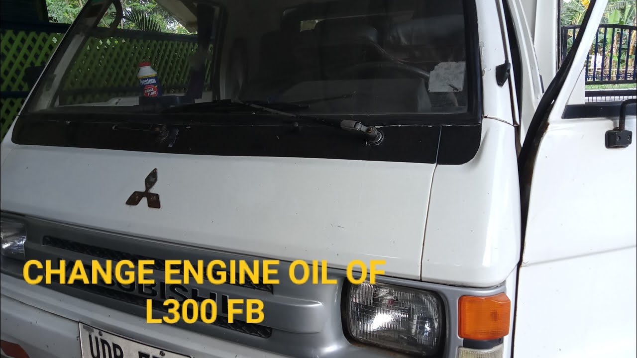 CHANGING ENGINE OIL OF L300 FB/Easy To Follow - YouTube