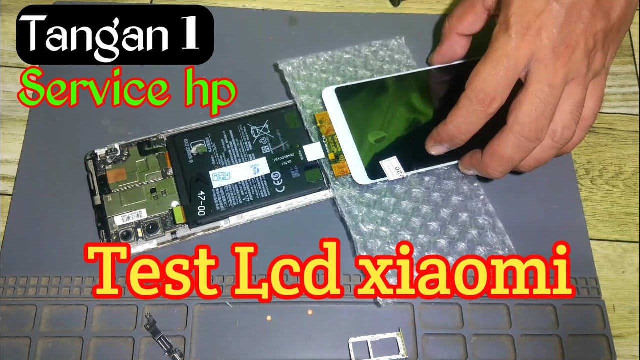 CARA TES LCD SEBELUM DIPASANG (Lcd test) @TanganSiji - YouTube
