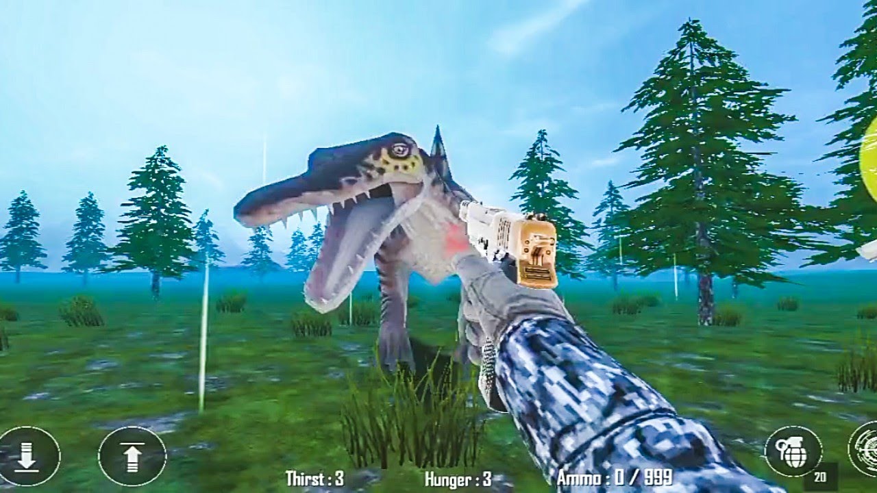 Dinosaur Hunter Shooting Android Gameplay Part_3 - YouTube