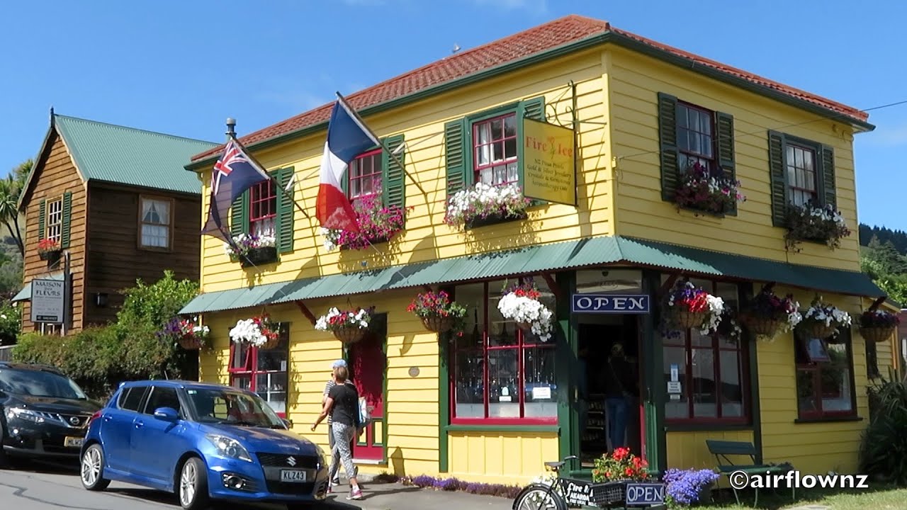 Akaroa New Zealand - A French Settlement in 1840 - 2019 - YouTube