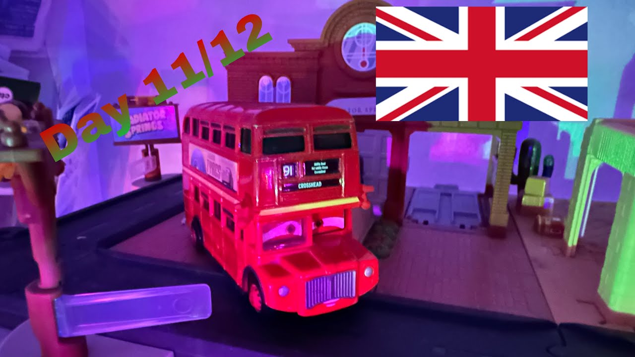 Mattel Disney Pixar Cars 2 Double Decker Bus (Topper Deckington III ...