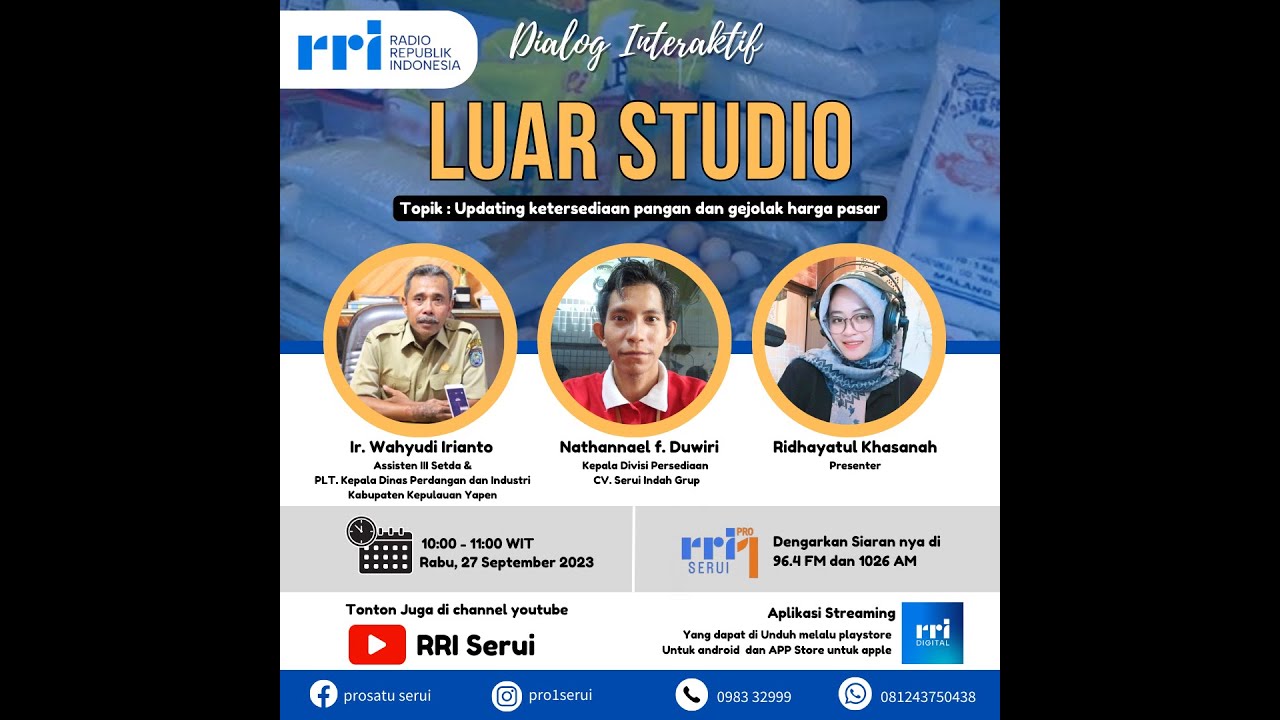 DIALOG INTERAKTIF LUAR STUDIO - YouTube