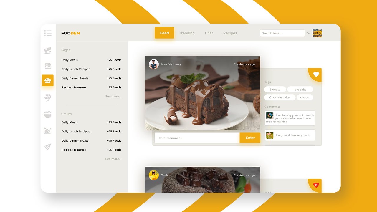 How to make dashboard UX UI design in photoshop|PHotoshop Ux Ui design ...