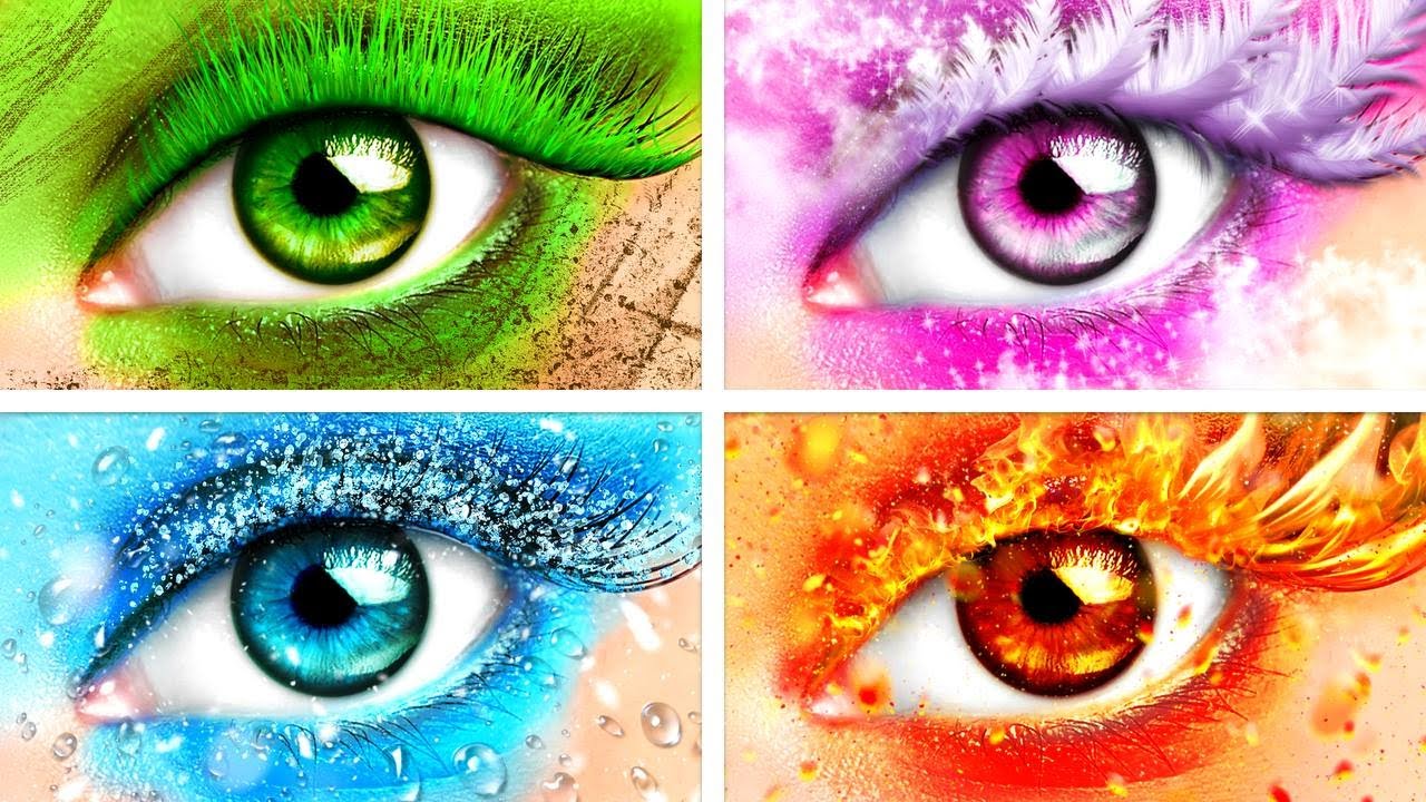 Four Elements in Real Life: Fire VS Water VS Air VS Earth Girl! We Build Secret Rooms for 4 ...