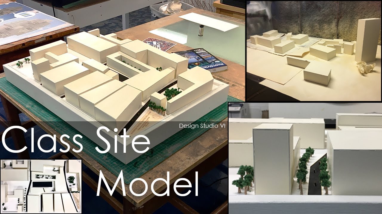 Architecture Class Site Model - Hostel Barcelona - YouTube