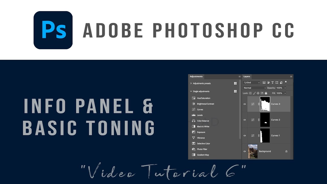 Learn Adobe Photoshop 2024 in Steps. Info Panel and Basic Layer ...