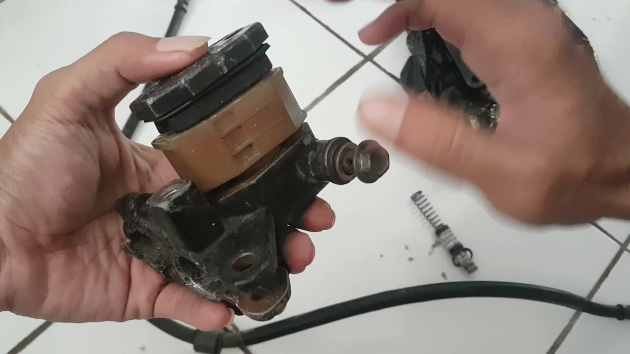 Suzuki thunder bahas master rem cakram - YouTube