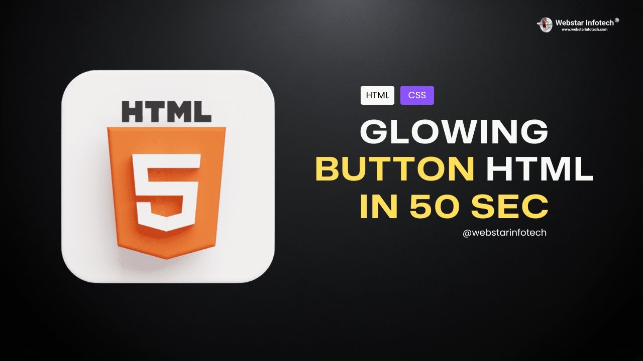 Create A Neon Glowing Button With Html And Css Quick Tutorial For 4239